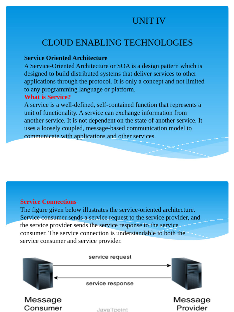 Unit 4 | PDF | Virtualization | Web Service