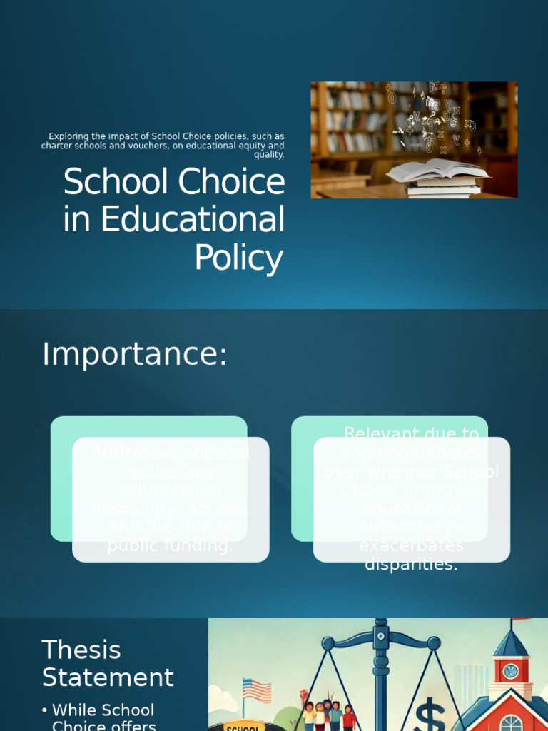 Impact of School Choice on Equity | PDF | Policy | School Choice