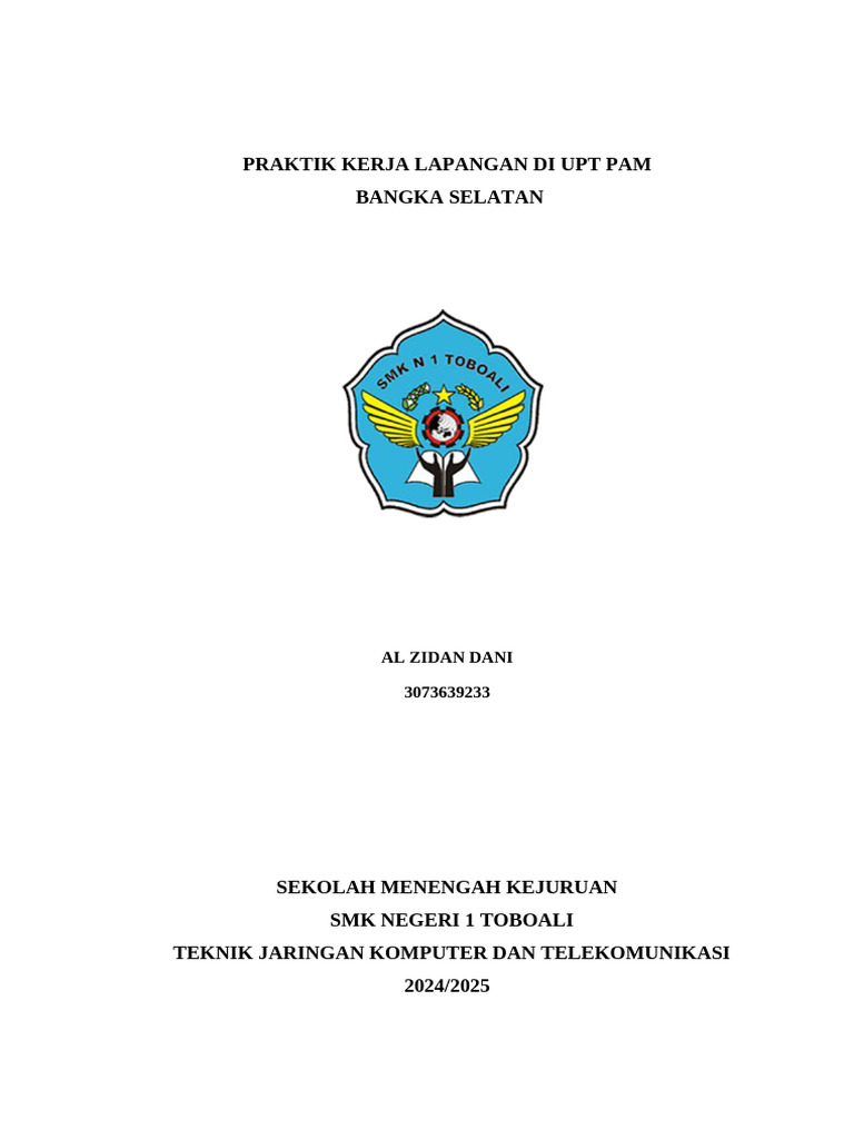 Contoh Halaman Depan | PDF