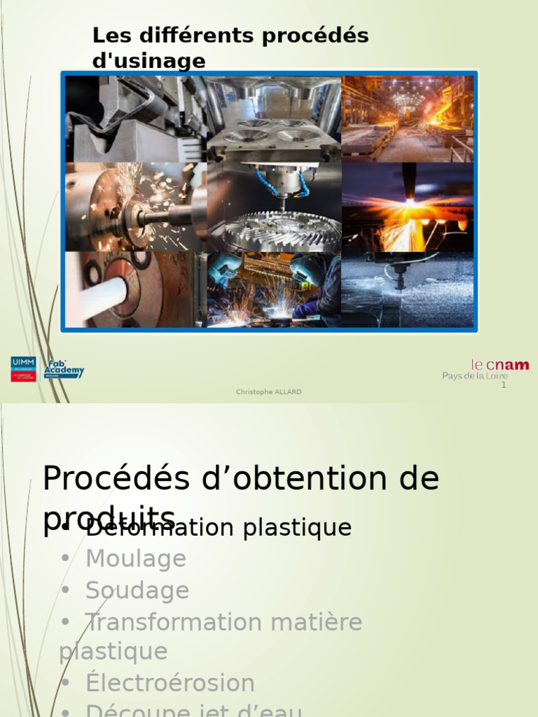 Procedes de Fabrication | PDF | Soudage | Construction