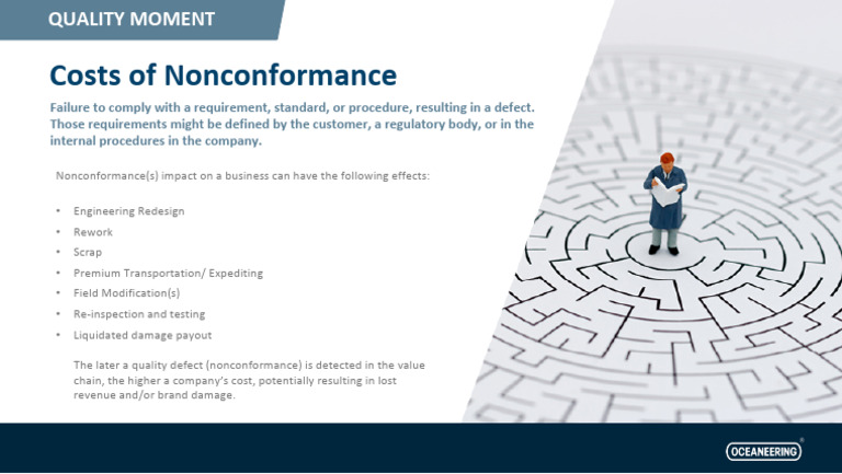 Costs-Of-Nonconformance | PDF