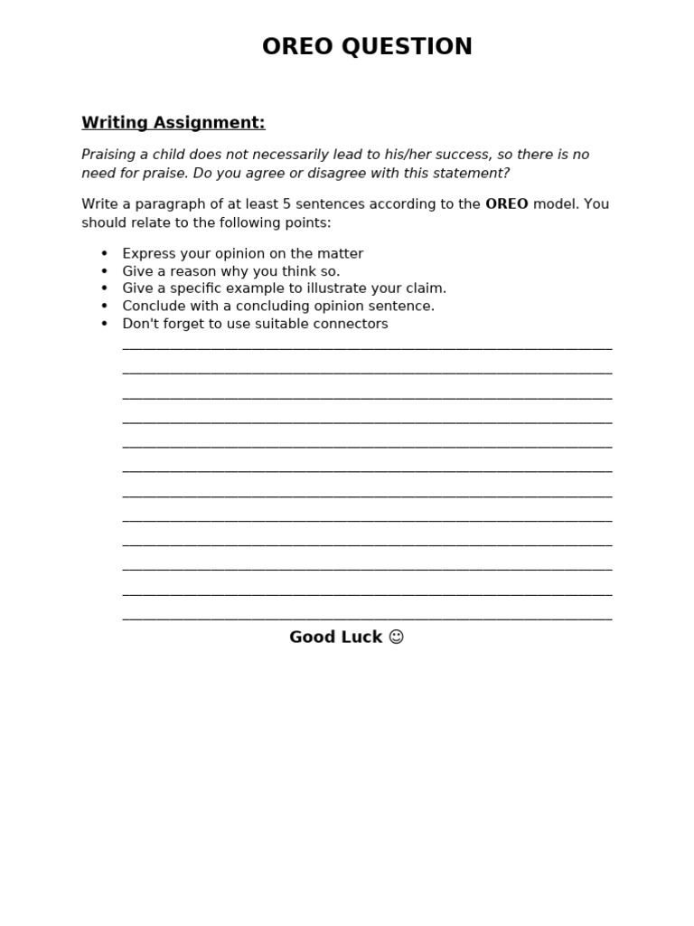 Writing Version 1 | PDF