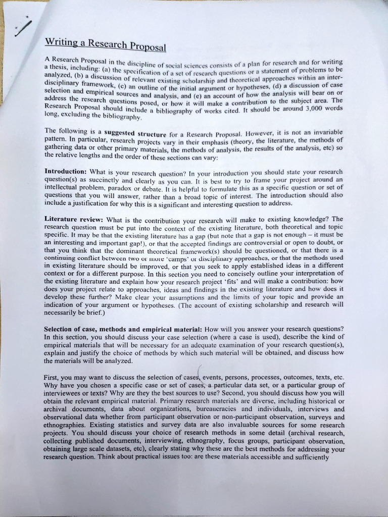 Research Proposal SS Sir | PDF | Theory | Epistemology