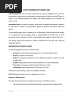 Audit Working Paper Templates Checklist | PDF