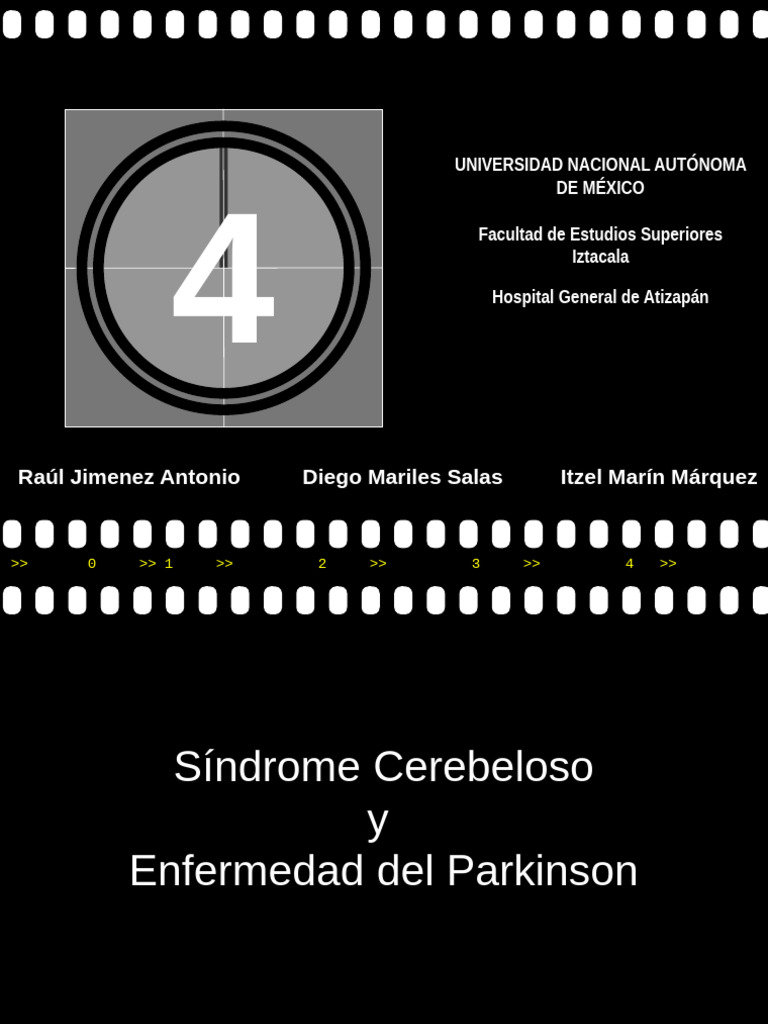 Síndrome Cerebeloso y Parkinson | PDF | Enfermedad de Parkinson | Cerebelo