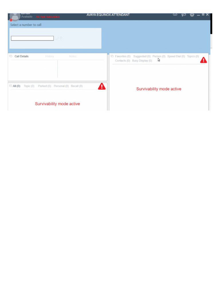 Avaya Equinox Issue | PDF