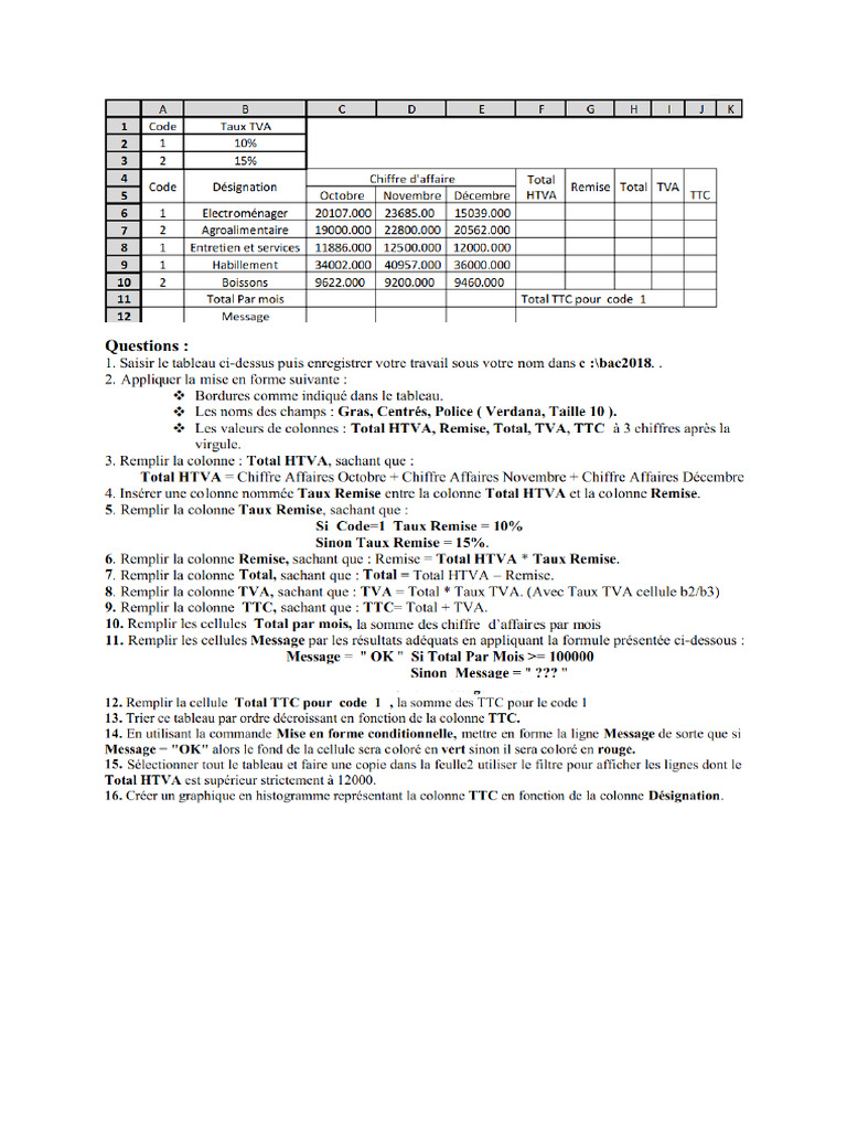 dev excel eco & lettres | PDF