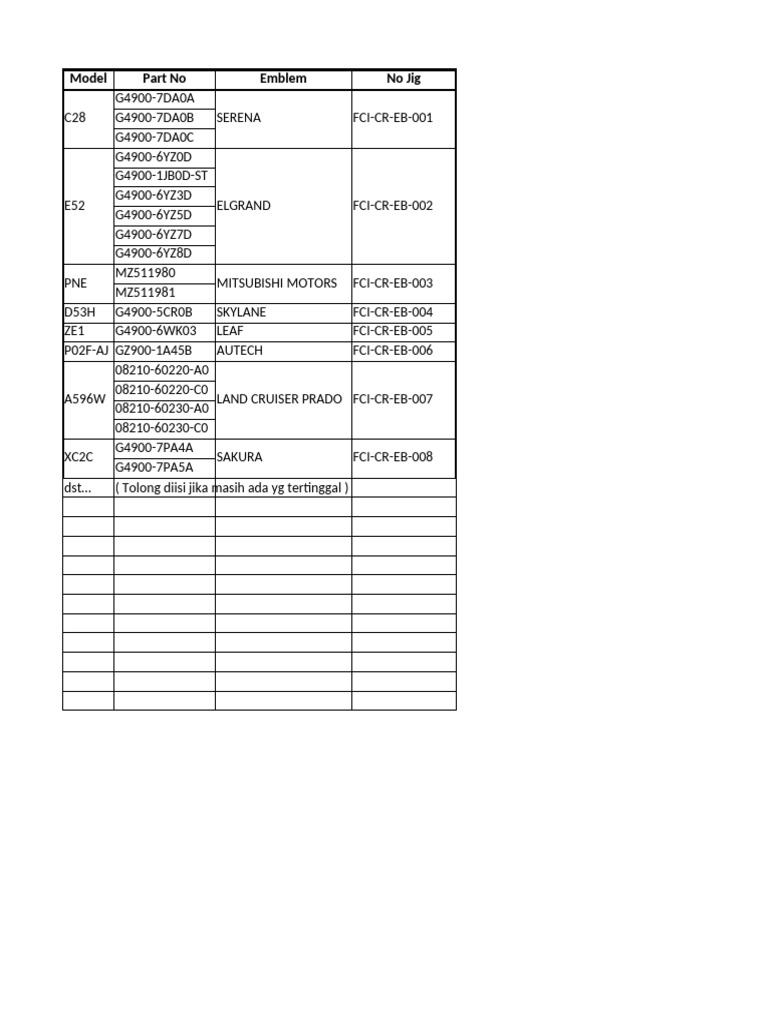 Rekap Jig Emblem Carpet | PDF