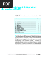 Presentation Du RTC RNIS | PDF | Réseau téléphonique commuté | Vidéotéléphonie