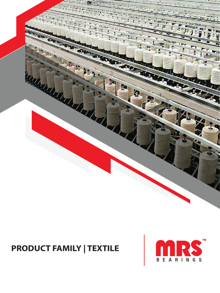 MRS Spinning Bearings | PDF | Manufactured Goods