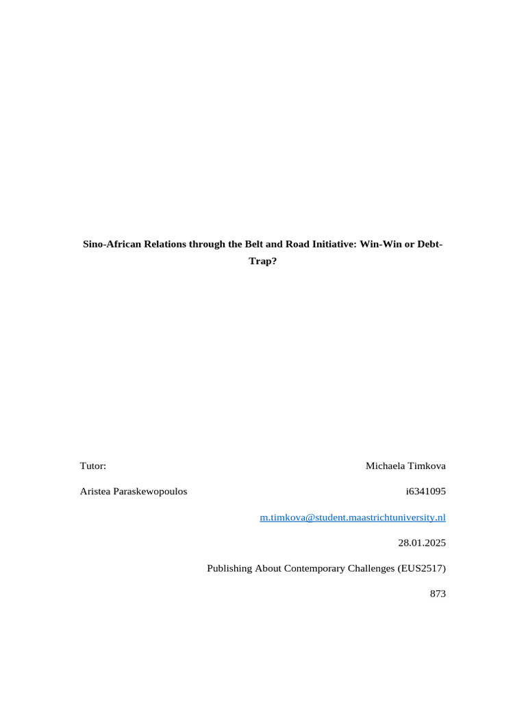 i6341095, EUS2517, Timkova, individual blog entry | PDF | Economies ...