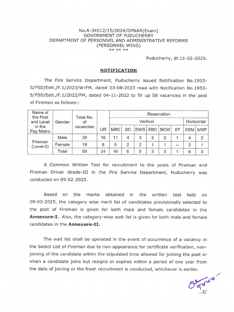 Notification | PDF