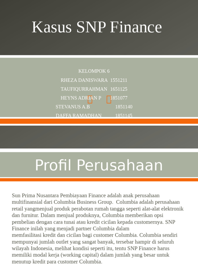 Kasus SNP Finance | PDF