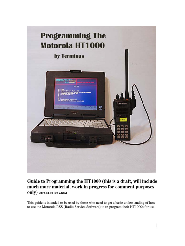 HT1000 RSS Documentation | PDF