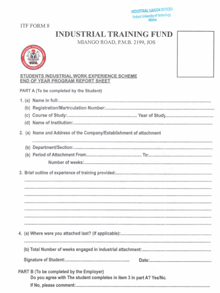 ITF REMARK & ACCESSMENT FORM | PDF