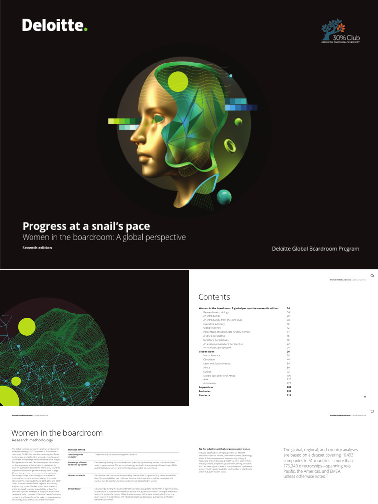 Deloitte NL Women in The Boardroom Seventh Edition | PDF | Board Of ...