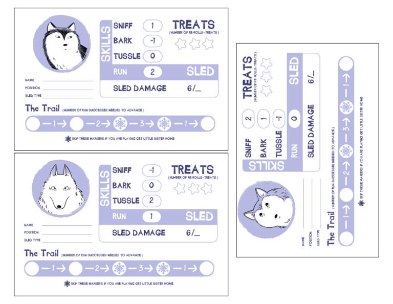 Bork Premade Charactercard | PDF