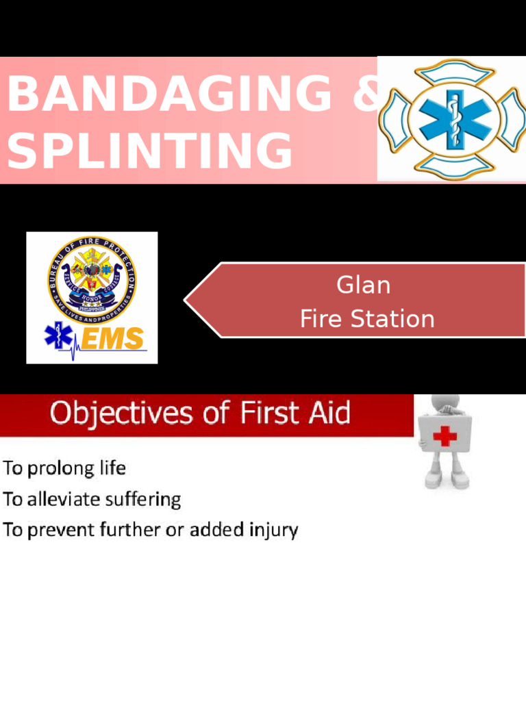 Splinting & Bandaging RJ | PDF | Hand | Musculoskeletal System