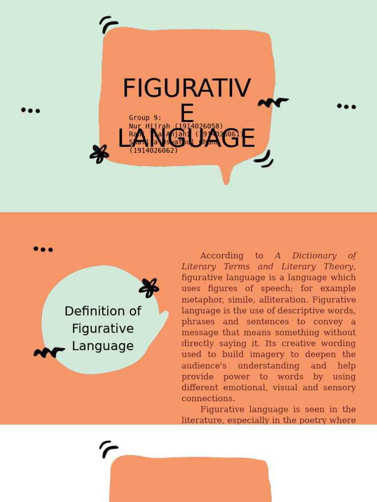 Understanding Figurative Language | PDF | Metaphor | Linguistics