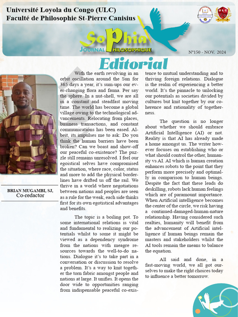 150 Sophia November 2024-Eng | PDF | Artificial Intelligence | Intelligence (AI) & Semantics