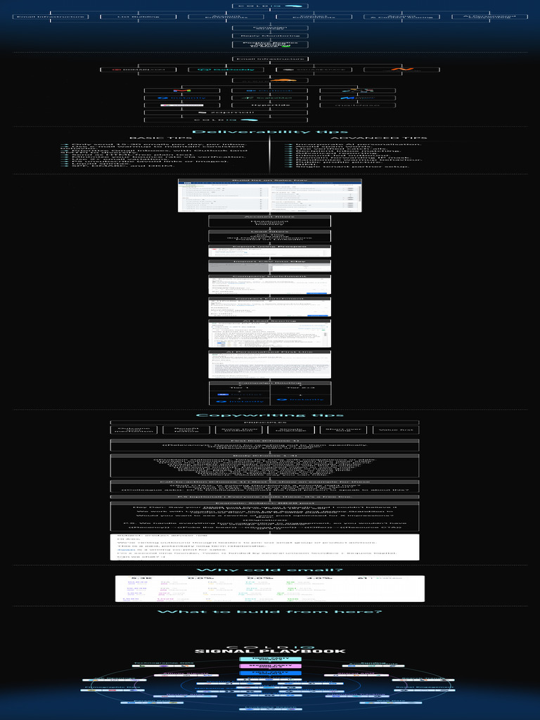 ColdIQ Mini-Course - AI Outreach Schematic Download | PDF | Network ...