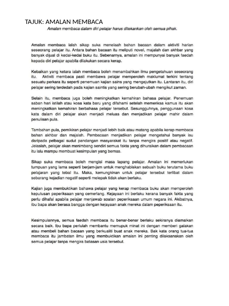 fAEDAH mEMBACA | PDF