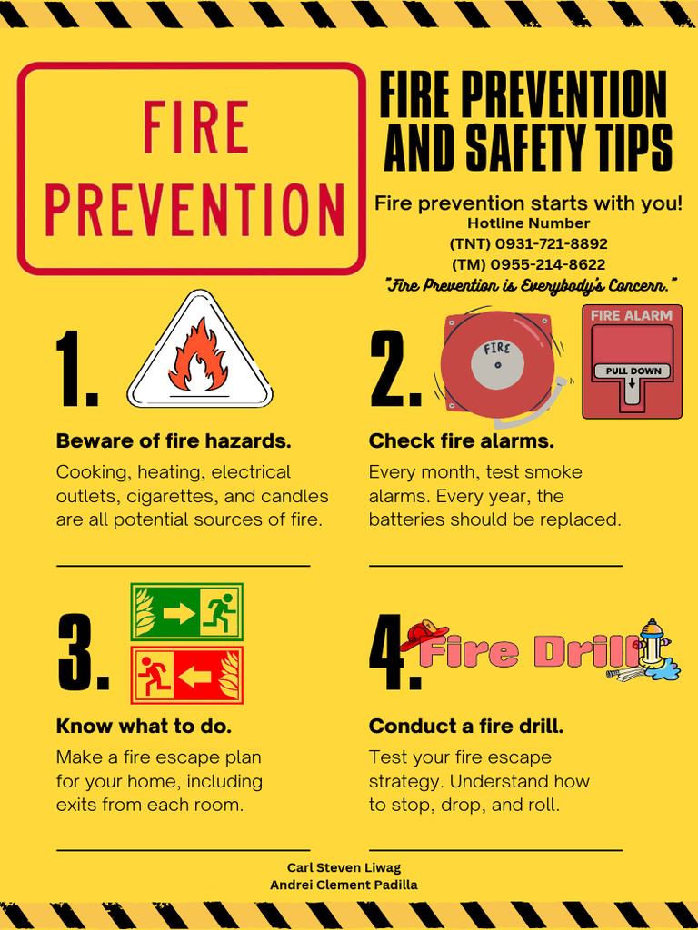 Fire Prevention and Safety Tips Guide | PDF