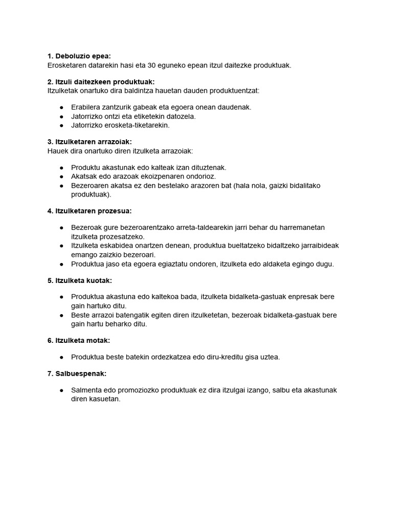 Deboluzio Politika Ekoink. S.L | PDF