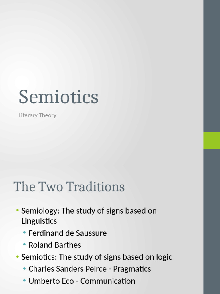 Semiotics Ren | PDF | Semiotics | Representation (Arts)