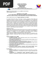 Ra 10068 | PDF | Organic Farming | Agriculture