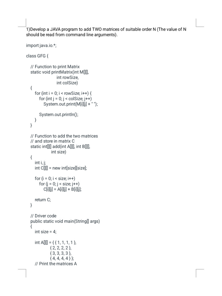 Javalab1 Pdf Method Computer Programming Constructor Object Oriented Programming