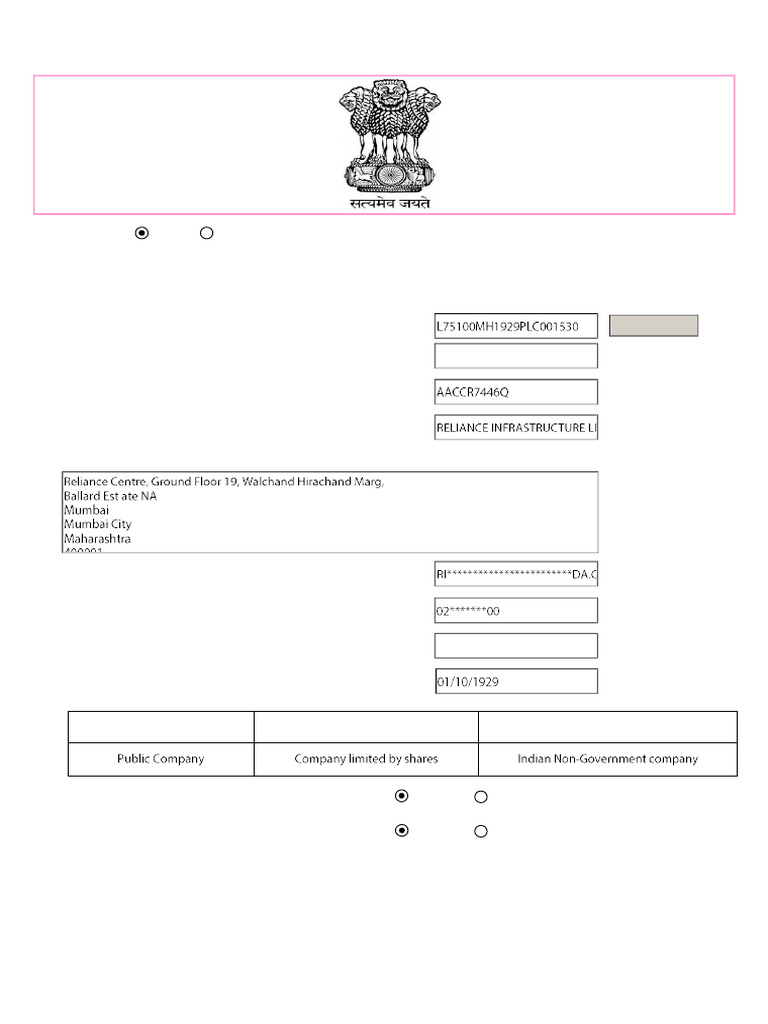 Annual Return Form MGT-7 Details | PDF | Securities (Finance ...