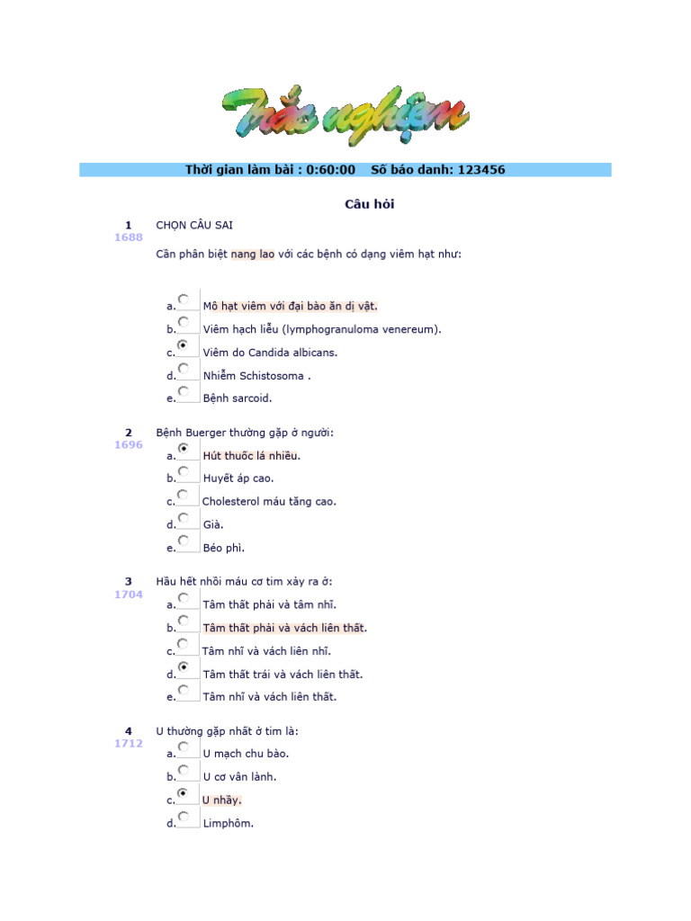 Lượng Giá GPB 1 | PDF