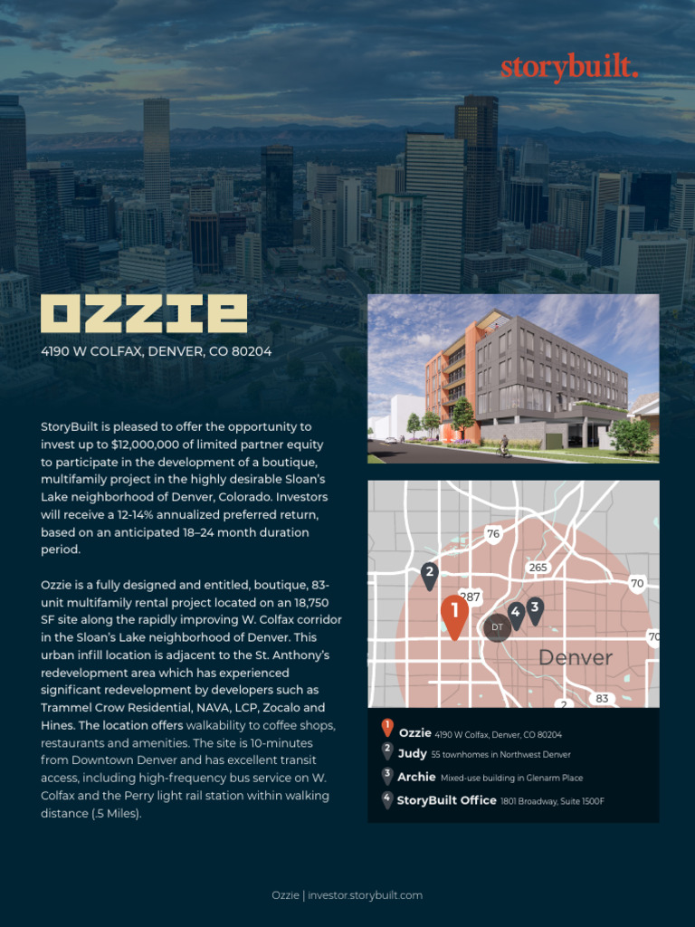 Ozzie Offering Summary 003 | PDF | Denver