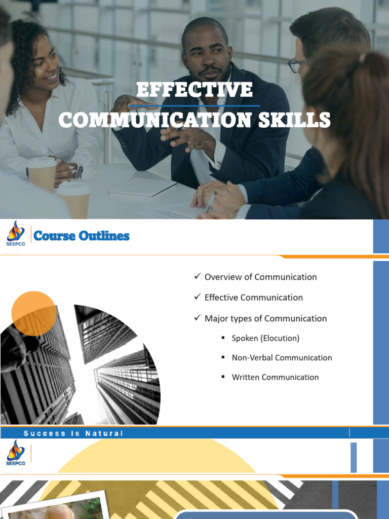 Effective Communication Skills Guide | PDF | Communication | Nonverbal Communication