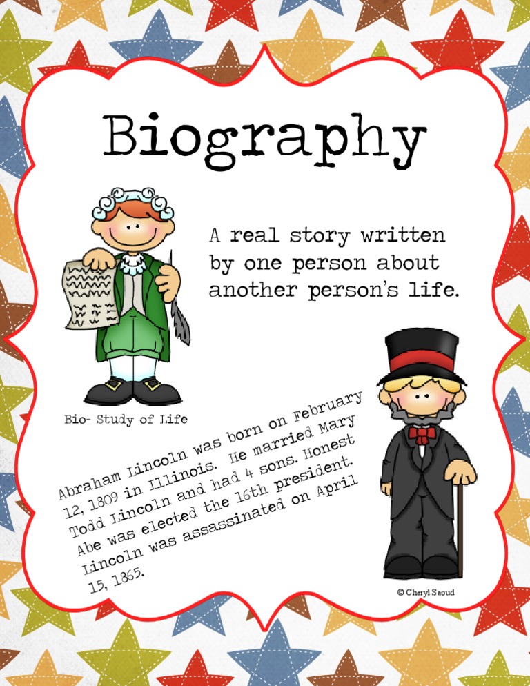 Biography: A Real Story Written by One Person About Another Person's ...