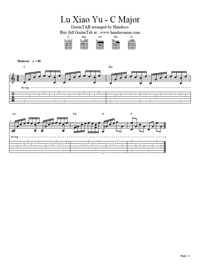 Tico Tico Guitar Tabs for Beginners | PDF