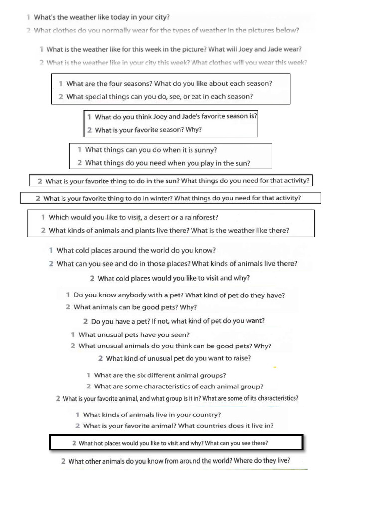speaking unit 1-10 | PDF