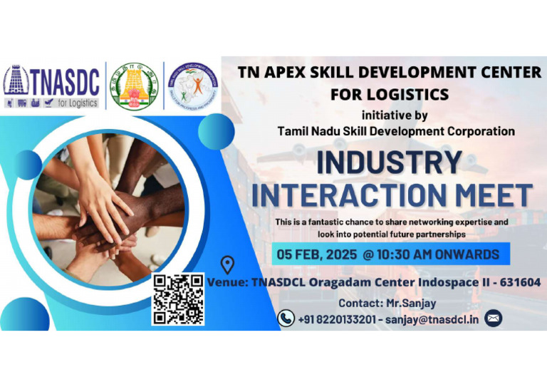 TNASDCL, Industry Meet - Banner | PDF