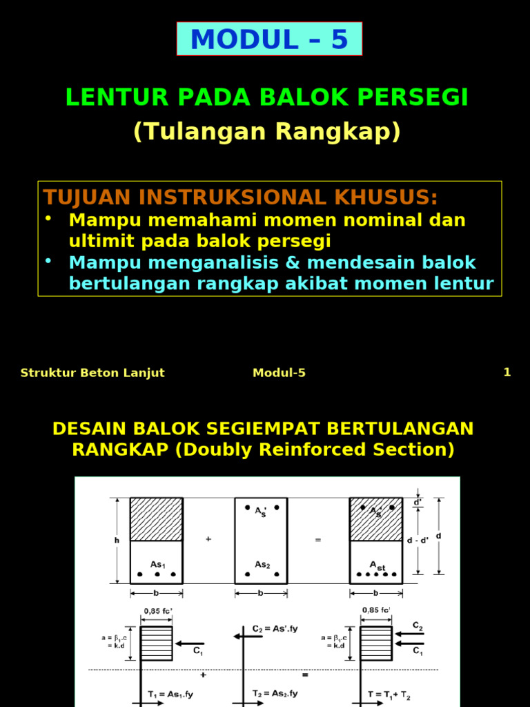 Modul 5 (Tul. Rangkap) (47 Hal) | PDF