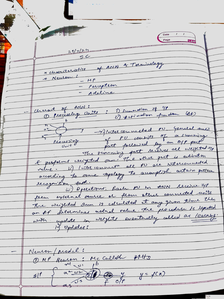 SC Class Notes | PDF
