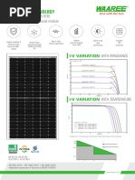 Adani Topcon 620W Solar Panel Datasheet | PDF | Photovoltaics | Glass ...
