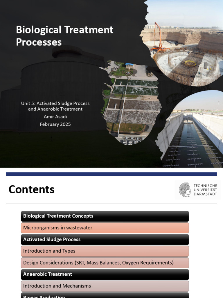 05-Biological Treatment Processes | PDF | Anaerobic Digestion | Biogas