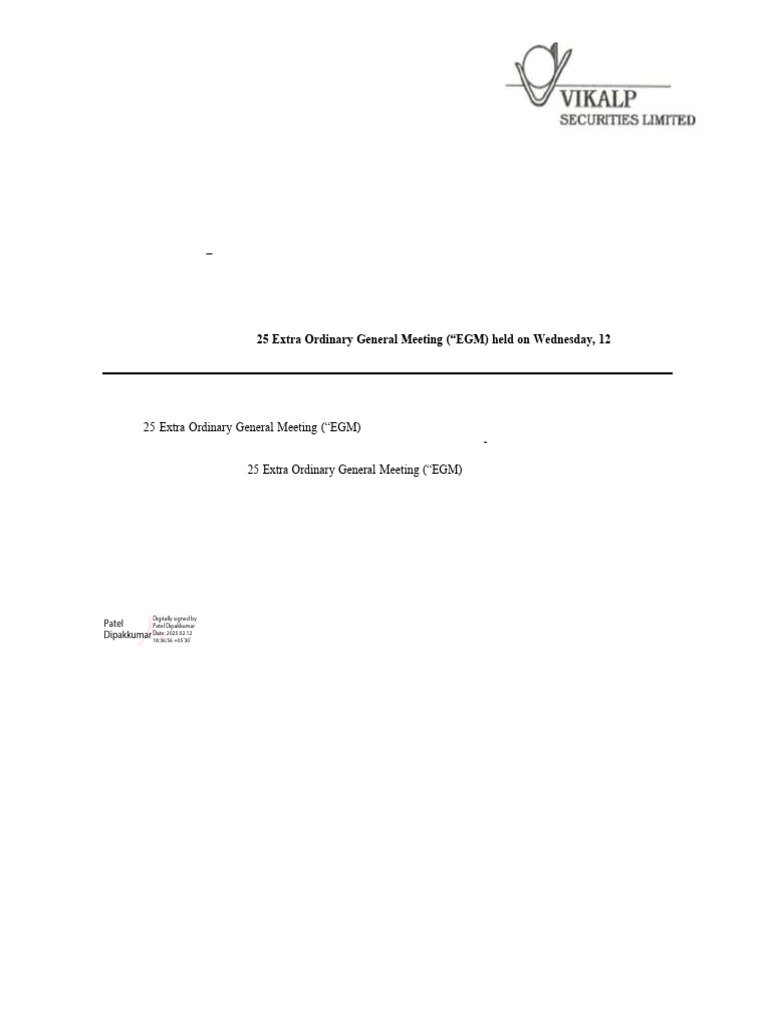 0 10 Full Agm Egm 20250212 | PDF | Electronic Voting | Login