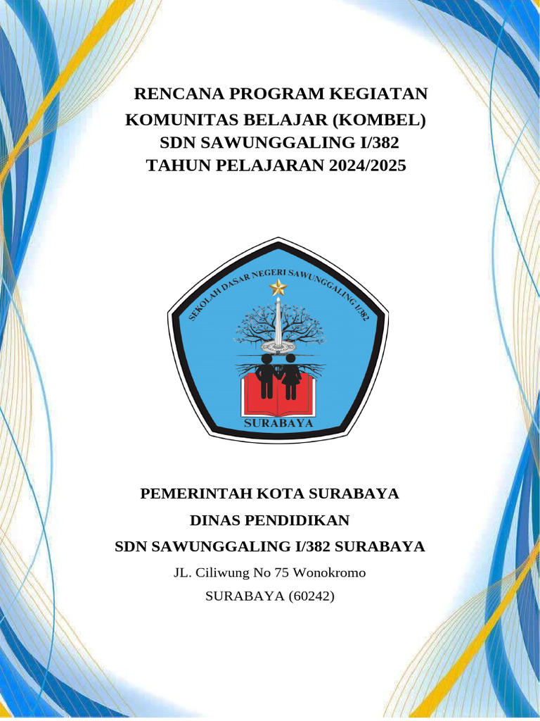Rencana Program Kombel SMT Ganjil Kls 6 2024-2025 | PDF