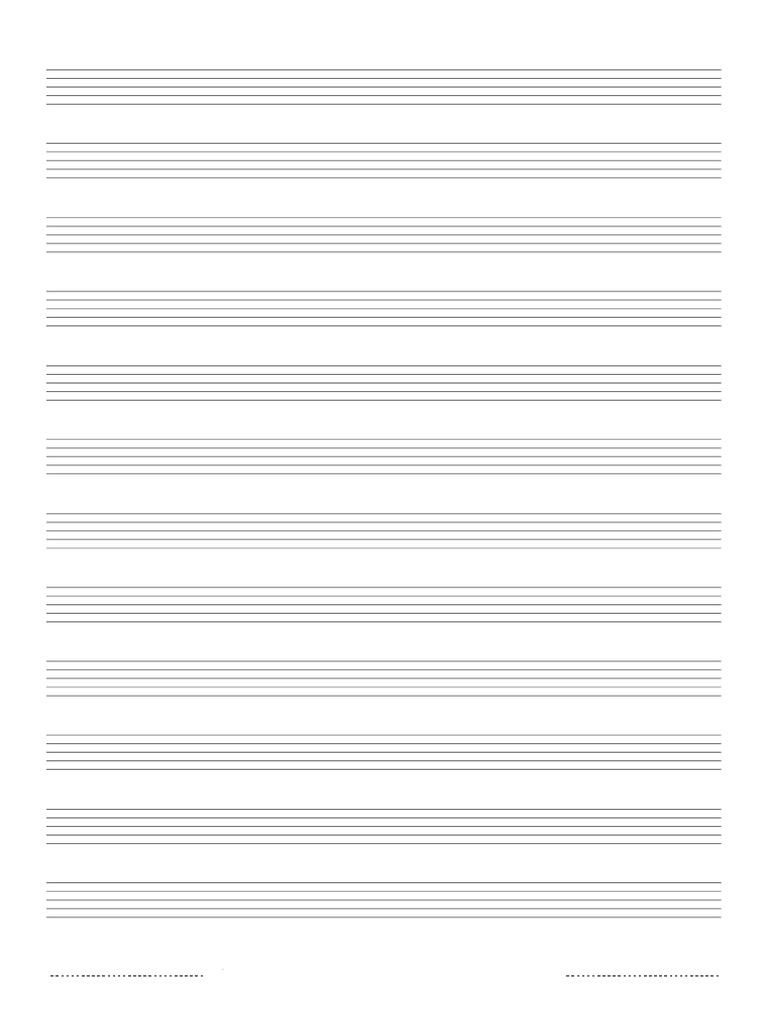 Blank+Sheet+Music+(Manuscript)+Paper | PDF