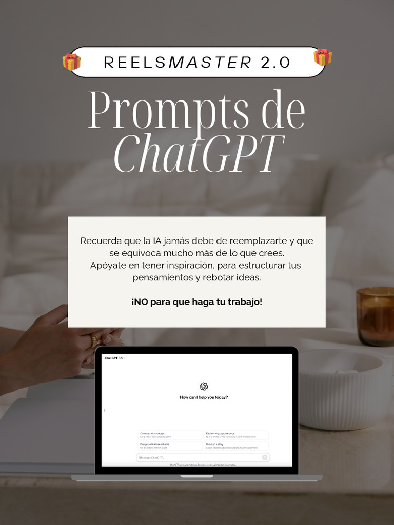 Prompts de ChatGPT - ReelsMaster 2.0 | PDF