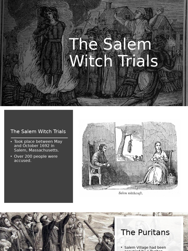 Salem Witch Trials Overview and Impact | PDF