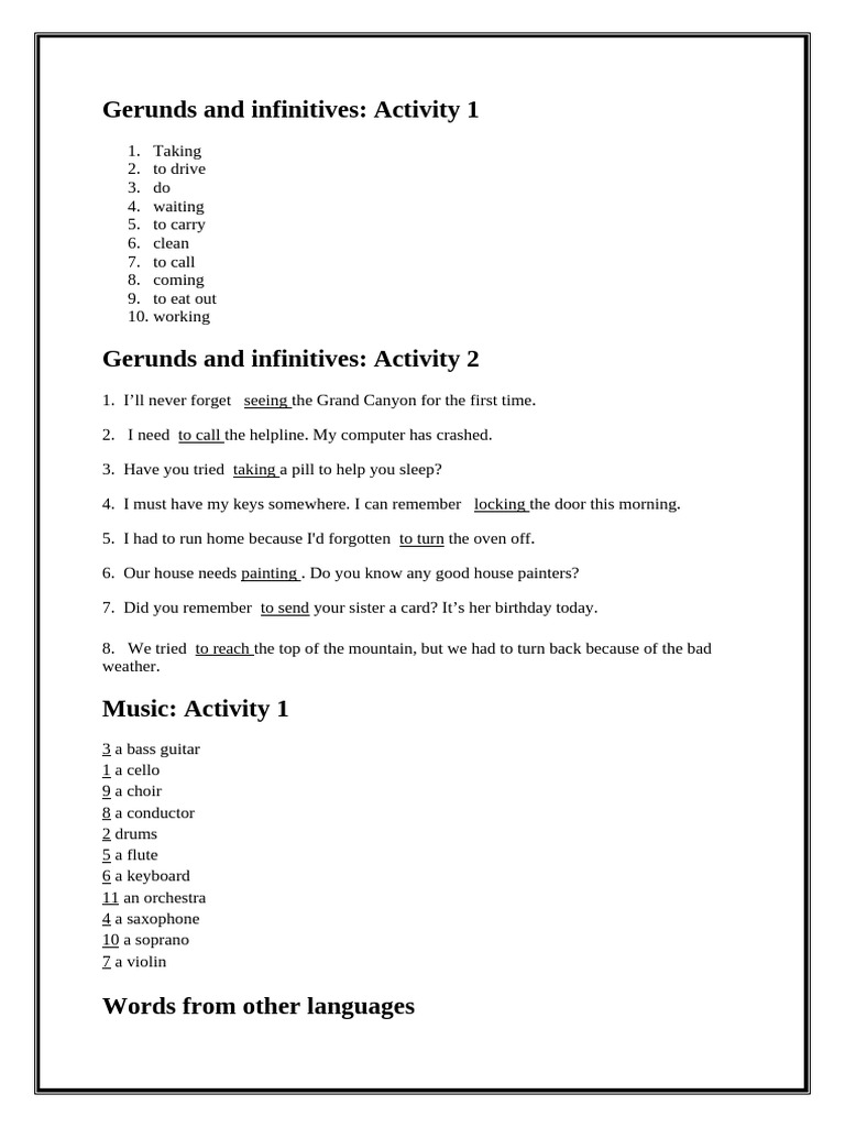 6B Music To My Ears | PDF