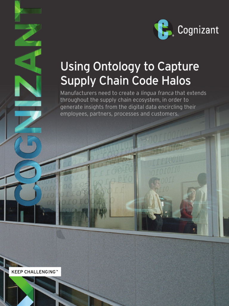 Using Ontology To Capture Supply Chain Code Halos Codex1071 | PDF | Supply Chain | Data